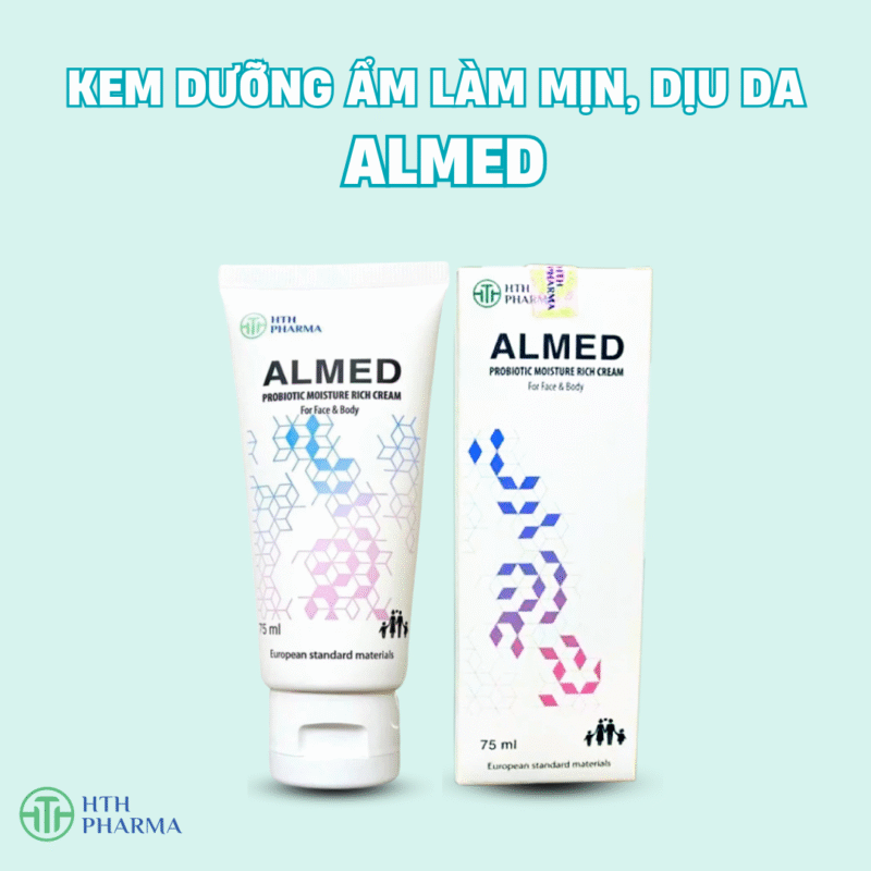 Kem giữ ẩm, làm mịn, dịu da ALMED cho mặt và cơ thể – 75ml - Almed atopy